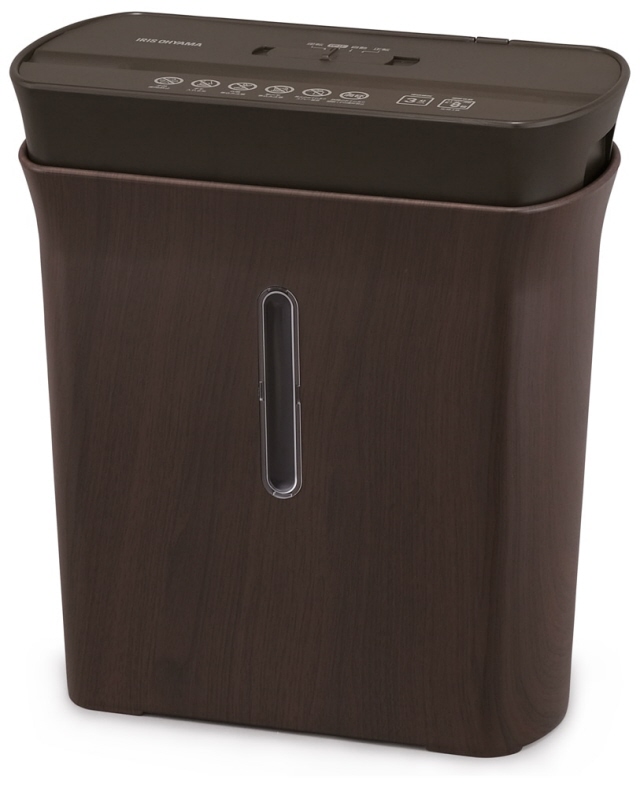 アイリスオーヤマ シュレッダー KPS-A8C-SO [スモークオーク]