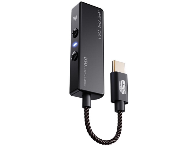 Whizzer ヘッドホンアンプ・DAC DA1 [ブラック]