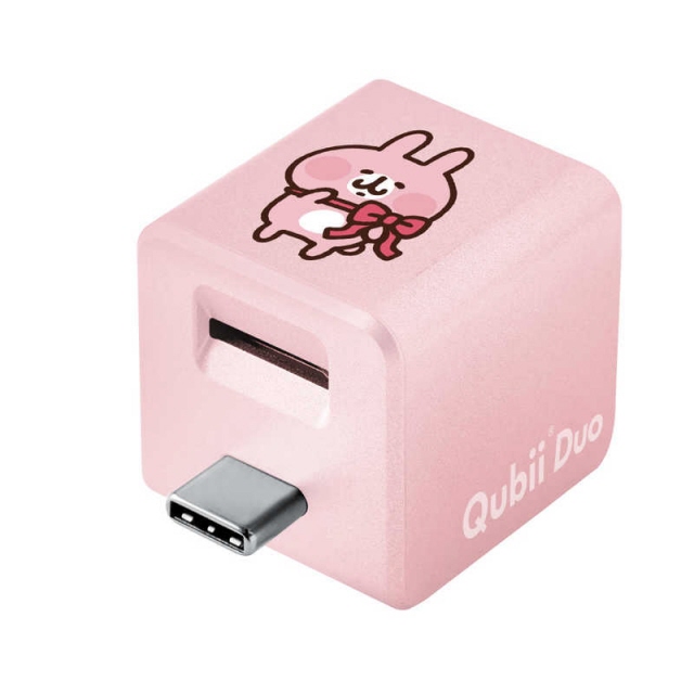 Maktar カードリーダー カナヘイ Qubii Duo MKPQC-PK [USB Type-C microSD うさぎ]