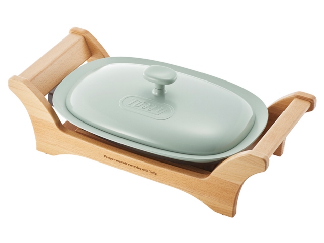 ラドンナ ホットプレート Toffy オーバルグリルプレート K-GP1-PA [ペールアクア]