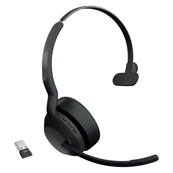 Jabra ヘッドセット Evolve2 55 - Link380a MS モノラル