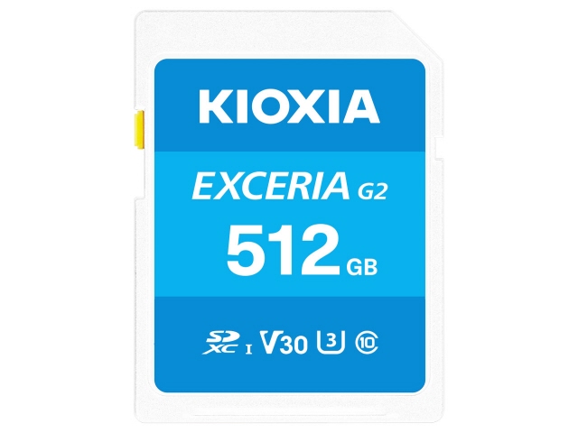 キオクシア SDメモリーカード EXCERIA G2 KSDU-B512G [512GB]