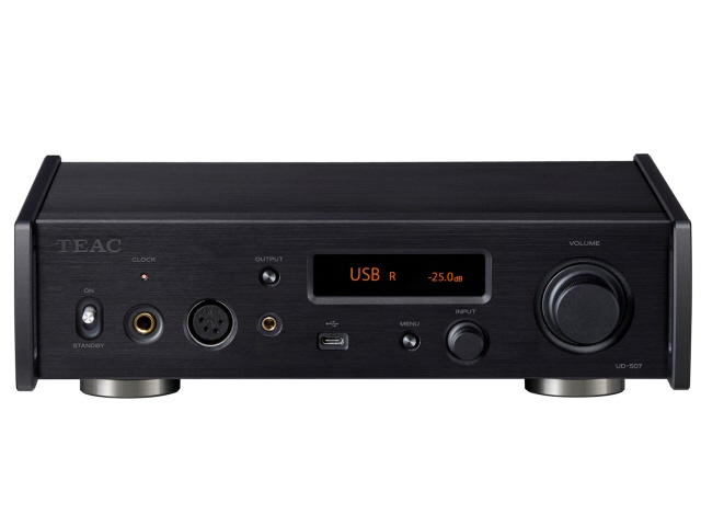 TEAC ヘッドホンアンプ・DAC UD-507-B [ブラック]
