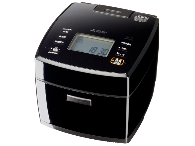 三菱電機 炊飯器 備長炭 炭炊釜 NJ-VS10G-B [黒曜]