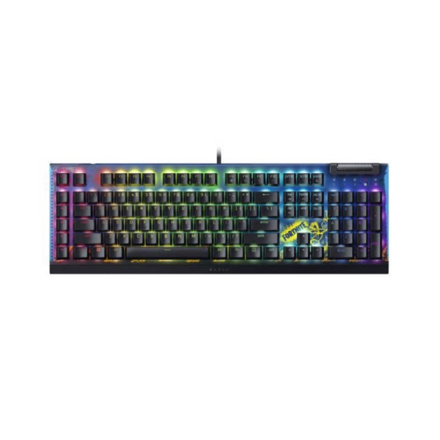 Razer キーボード BlackWidow V4 X Yellow Switch Fortnite Edition RZ03-04703600-R3M1