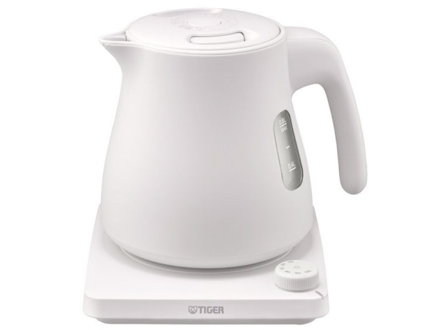タイガー魔法瓶 電気ケトル PTV-A080-WG [グレイッシュホワイト]