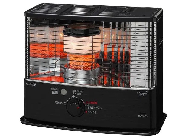 トヨトミ ヒーター・ストーブ ダブルクリーン HRC-W3624(B) [ブラック]