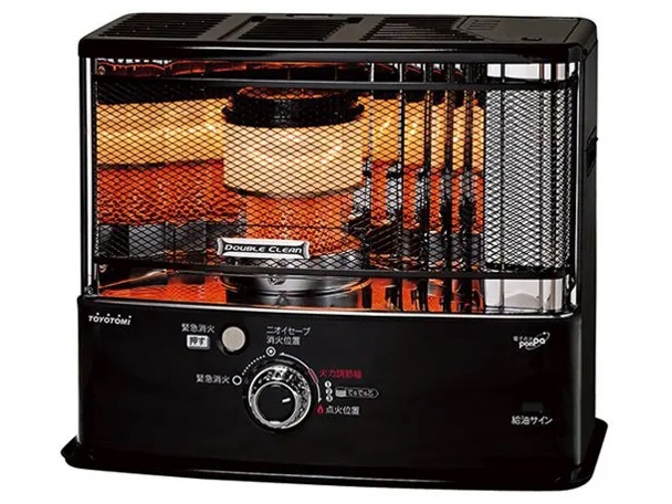 トヨトミ ヒーター・ストーブ ダブルクリーン RC-W3624(B) [ブラック]