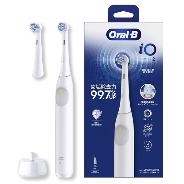 ブラウン 電動歯ブラシ オーラルB iO2 iOS22i90WT [ホワイト]