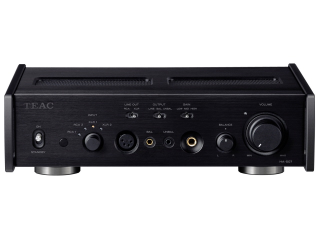 TEAC ヘッドホンアンプ・DAC HA-507-B [ブラック]