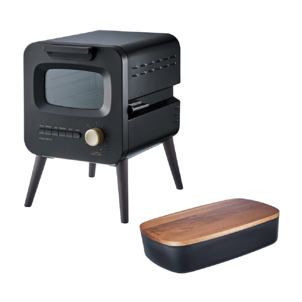 レコルト トースター スライドラックトースター リミテッドエディション RSR-2LE(BK) [ブラック]