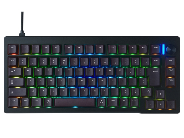 プリンストン キーボード ULTRA PLUS UP-MKGA75MTL-J [ブラック]