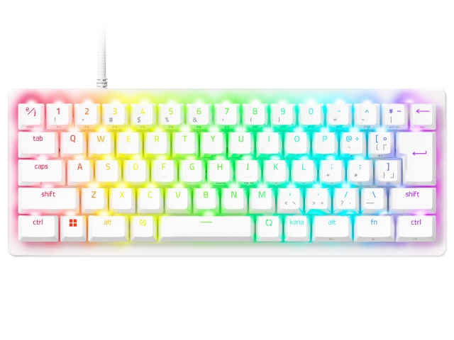 Razer キーボード Huntsman V3 Pro Mini JP (White Edition) RZ03-04991900-R3J1 [ホワイト]