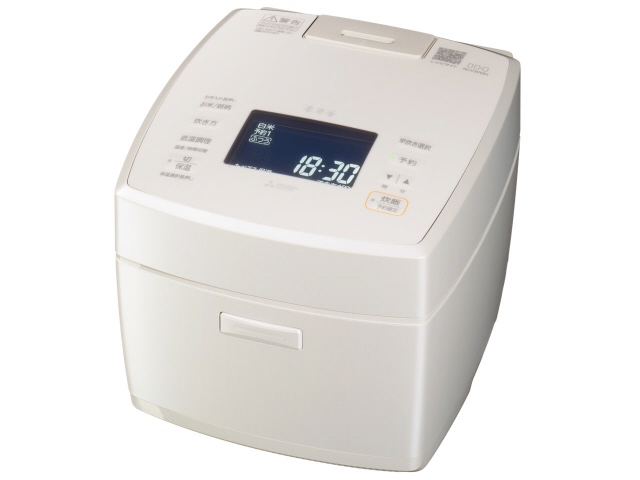 三菱電機 炊飯器 本炭釜 NJ-VW10H-W [白真珠]
