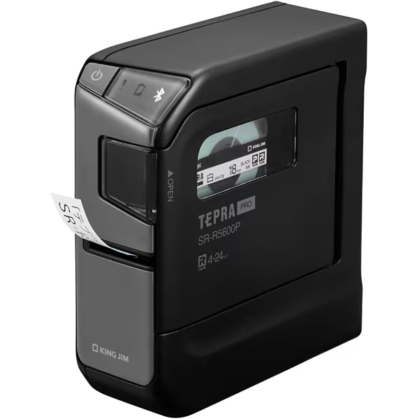 キングジム ラベルライター・ラベルプリンター ラベルライター「テプラ」PRO SR-R5600P [ブラック]