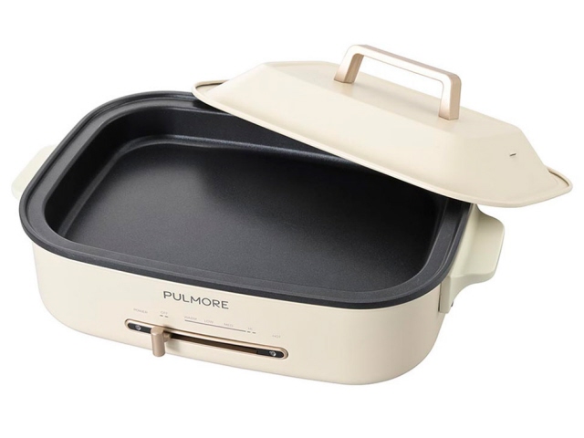 オーム電機 ホットプレート PULMORE COK-PYH800-W