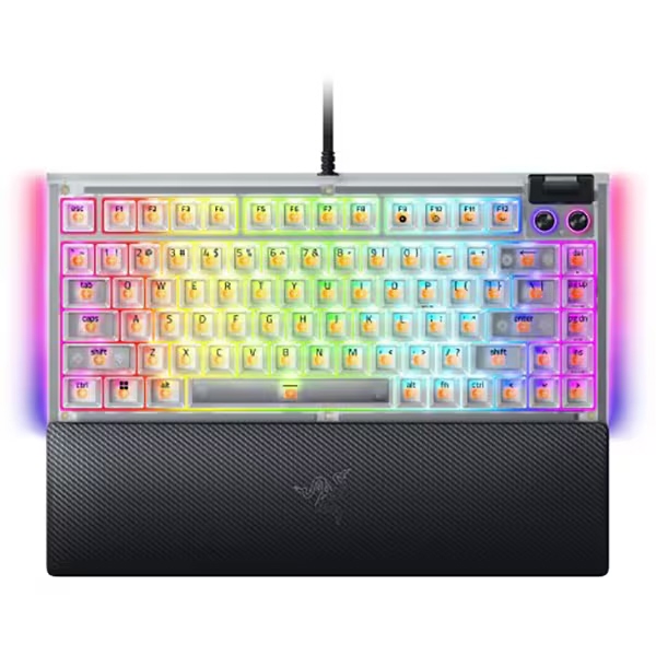 Razer キーボード BlackWidow V4 75% RZ03-05003500-R3M1 [Phantom White]