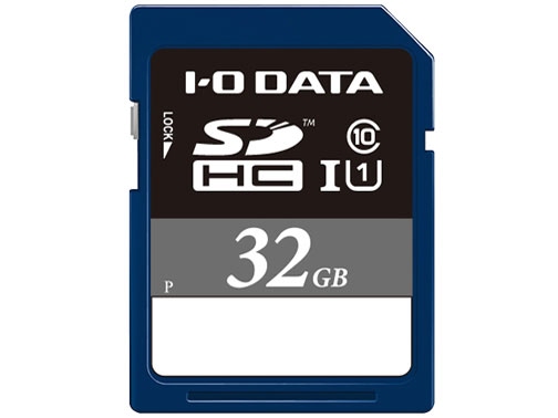 IODATA SDメモリーカード SDH-UT32GR [32GB]