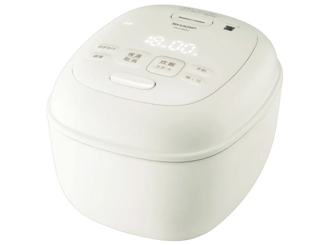 シャープ 炊飯器 KS-CS05J-W [ホワイト]