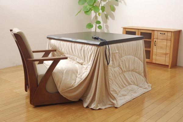 こたつ布団/こたつ掛け布団 【長方形 ハイタイプ 高い ブラウン 205