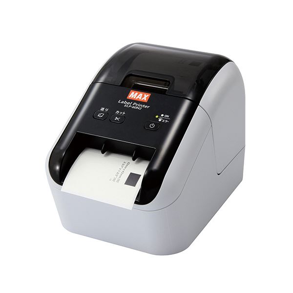 マックス 感熱ラベルプリンタELP-60N2 1台 瞬時に作成する、あなたのためのラベルプリンター 便利な宛名ラベル・入出荷ラベル・バーコードラベルを手軽に作成 マックスの感熱ラベルプリンタELP-60N2がお手伝いします 送料無料