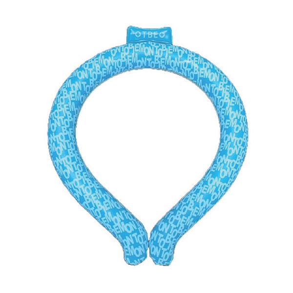 【20個セット】 飛衛門 TOBIEMON アイスリング Mサイズ フォントグラフィック ブルー T-IR-FBMX20 青