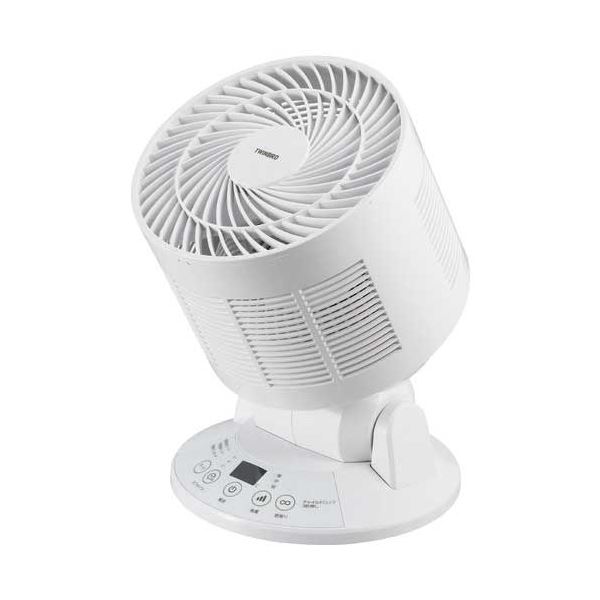 ツインバード 温度センサー付3DサーキュレーターKJ-4998W 温度を感知する機能を搭載した、空気を循環させる3Dテクノロジーを採用したサーキュレーター 快適な空間を演出するKJ-4998W 送料無料