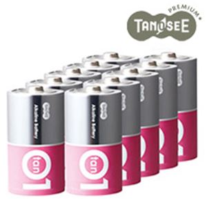 （まとめ）アルカリ乾電池プレミアム 単1 10本入×10箱