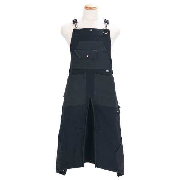 ヒッポス[HIPPOSS] 5Way 難燃エプロンバッグ L HPS-FWA02-BK ブラック 黒