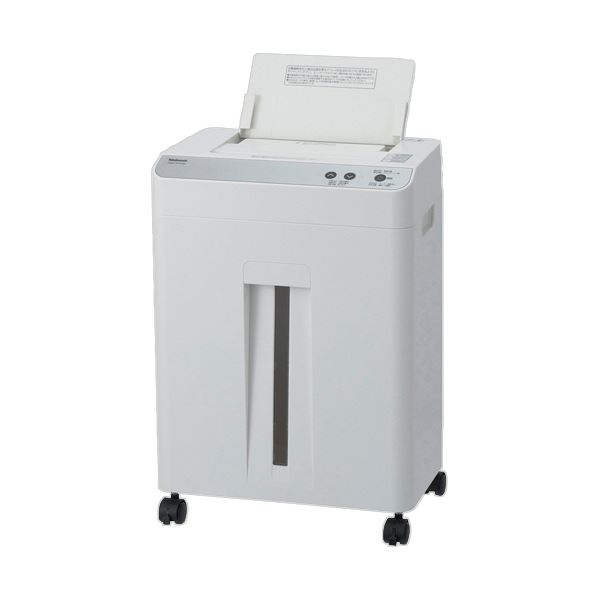 静音オートフィードシュレッダ A4 ミニクロスカット ホワイト NSE-AFC06W 1台 白 静かで便利な自動給紙式細断機 A4サイズ ミニクロスカット ホワイトカラー 1台 白 送料無料
