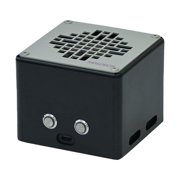 ヨーホー電子紫外線LED空間清浄機 KOROSUKE mini ブラック YMM-11905-ASB 1台 黒 送料無料