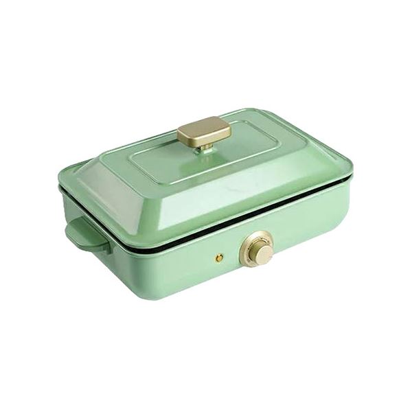 シン三海 ホットプレート A4サイズ グリーン solemood-g107-gr 緑 送料無料