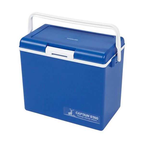 キャプテンスタッグ シエロ クーラーボックス30 マットブルー UE-0096 青 マットブルーの30リットル収納可能なクーラーボックス、涼しさをキャプテンスタッグと共に楽しもう 青 送料無料