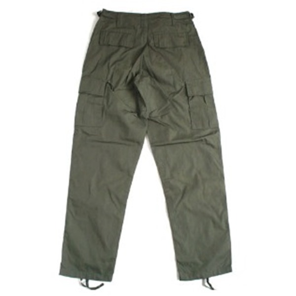アメリカ軍 BDU カーゴパンツ Sサイズ オリーブ リップストップ YN521007 レプリカ ミリタリーパンツ 軍モノ 迷彩服