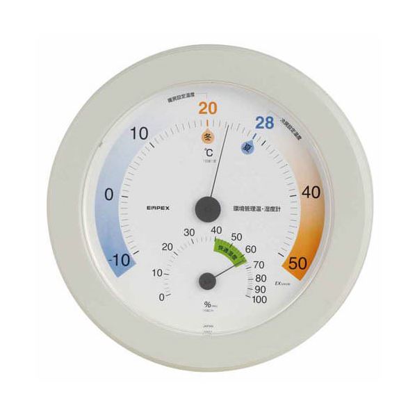 (まとめ)EMPEX 環境管理温度・湿度計「省エネさん」 TM-2771【×3セット】 心温まる1度の思いやりを持つ、省エネ温湿度計『エンパシー』TM-2771【×3セット】 送料無料