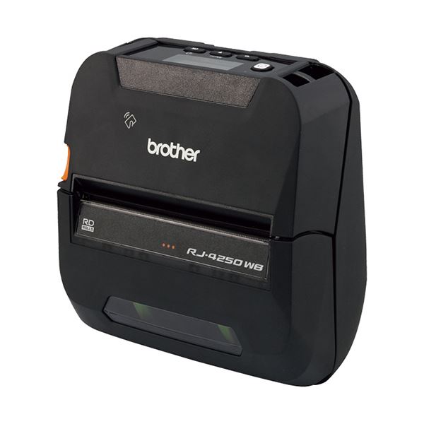 ブラザー 4インチ用紙幅感熱モバイルプリンター（ラベル・レシート兼用モデル）RJ-4250WB 1台 送料無料