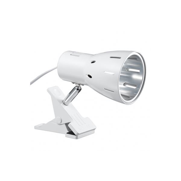 【5個セット】 YAZAWA E26 電球なし クリップライト ホワイト CLX60X02WHX5 白 簡単設置で、看板や店内を照らす 便利なクリップライト【5個セット】 白 送料無料