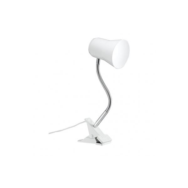 【5個セット】 YAZAWA 9W 昼光色 LEDフレキシブルクリップライト ホワイト CFLE09D07WHX5 白