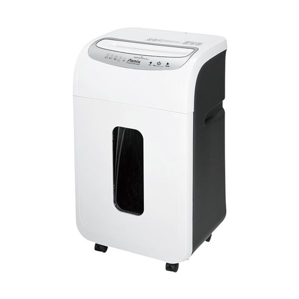 アスカ クロスカットシュレッダー A4S69 1台 頼れるパートナー、アスカのクロスカットシュレッダーは、革新的なマニュアルクリーニング機能を搭載し、情報漏洩のリスクを排除 高いセキュリティ性と使いやすさを兼ね備え、大切な情報を守り抜きます 送料無料