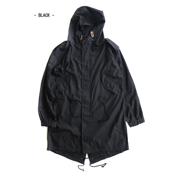 アメリカ軍 M-51 青島ライナー モッズコート シェル リバイバルモデル XSサイズ ブラック 日本対応サイズ ブラックL相当 黒