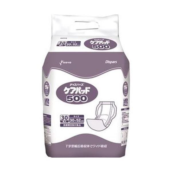 （まとめ）光洋 ディスパース ケアパッド500 1パック（30枚）【×10セット】 送料無料