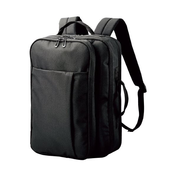 ビジネス バックパック 2way ブラック BM-BSBPBK 黒