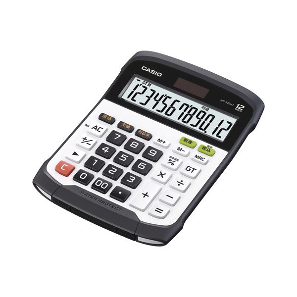 カシオ 防水電卓 デスク (テーブル 机) サイズ WD-320MT-N 送料無料