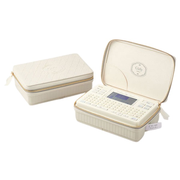 キングジム(KING JIM) ラベルライター「テプラ」PRO クリーム SR-GL2CR 彩りと整える、暮らしを楽しむラベルライター テプラPRO クリームSR-GL2CRで、あなたの暮らしを華やかに彩りましょう 送料無料