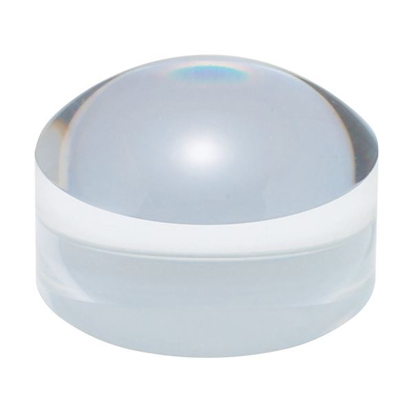 (まとめ) 共栄プラスチック ドーム型ブロックルーペクリア BDL-1500 1個 【×10セット】