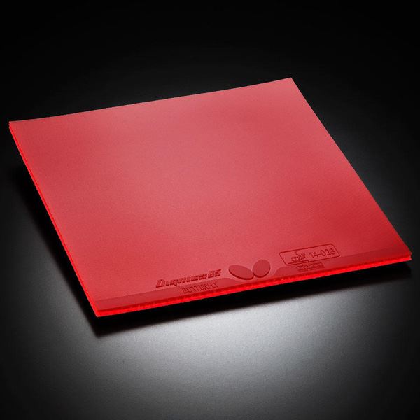 バタフライ（Butterfly） 裏ラバー DIGNICS 05（ディグニクス 05） 06040 レッド TA（特厚） 赤