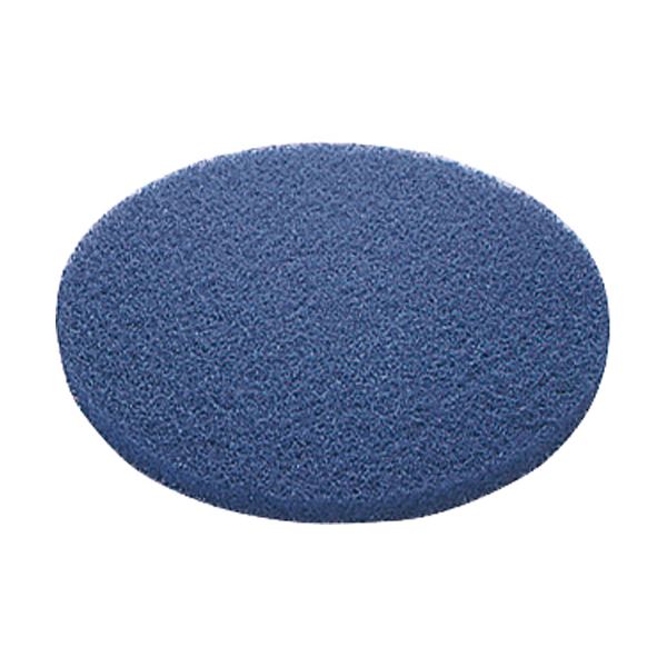 山崎産業 コンドル(ポリシャー用パッド)51ラインフロアパッド13青(表面洗浄用) E-17-13-BL 1パック(5枚) 送料無料