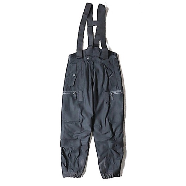 スウェーデン軍 ACTIVE LIFE社製 UF90 タンカーズパンツ デッドストック 未使用 190-85 W92cm ブラック ミリタリーパンツ 黒