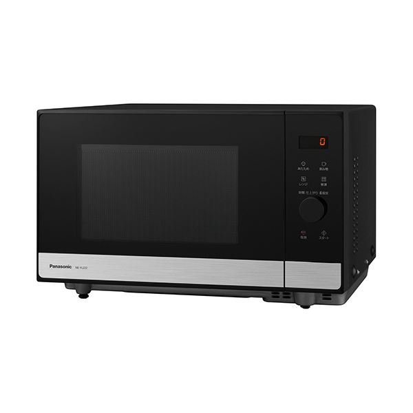 パナソニック フラット単機能レンジ22L メタルブラック NE-FL222-K 1台 黒 送料無料