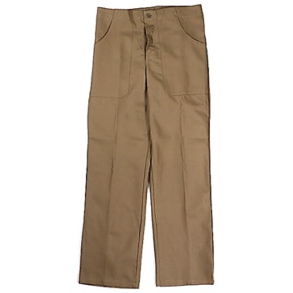 チェコ軍 放出 ARMY コックパンツ 未使用 デットストック ウエスト 約100cm前後 ブラウン ミリタリーパンツ ミリタリーウェア 茶